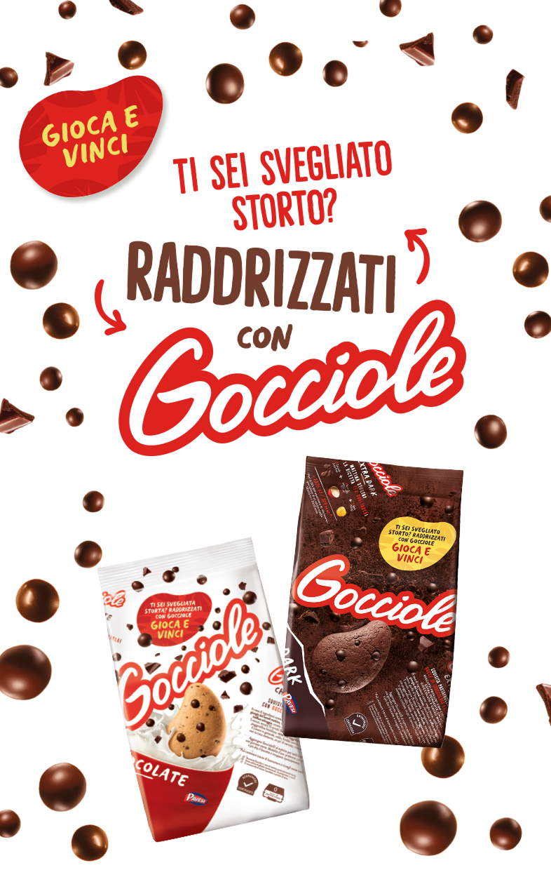 Gocciole - Raddrizzati con Gocciole