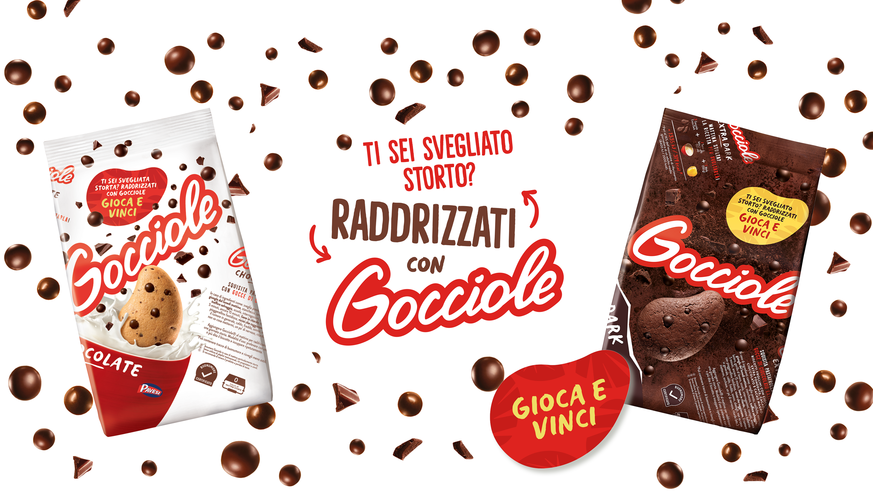 Gocciole - Raddrizzati con Gocciole